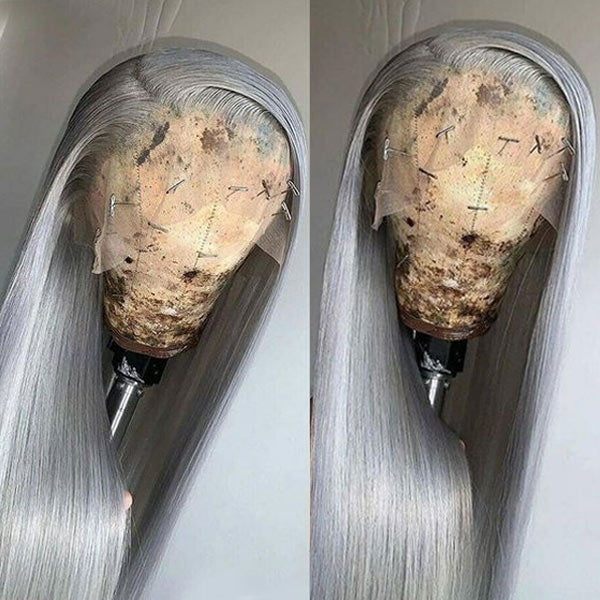 Grey Wig 13x4 HD Lace Wigs Straight Brazilian Hair ||Ashimary 613 Blonde Lace Wig – ashimaryhair