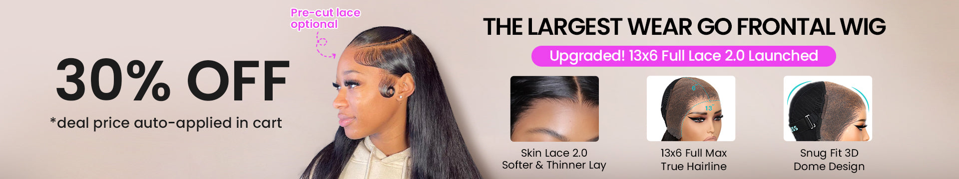 13x6 Full Lace Wig | Invisible HD Transparent Lace Front Wigs-Ashimary ...