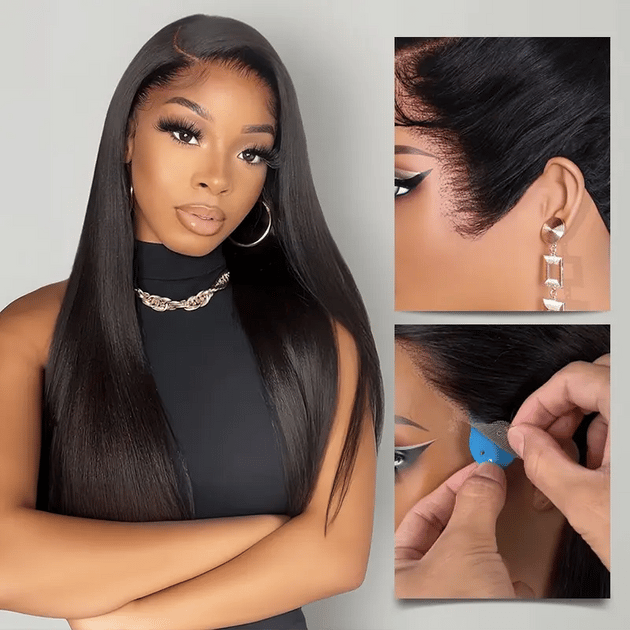 Pull Go 13x6 Full Lace Yaki Straight Wig – ashimaryhair