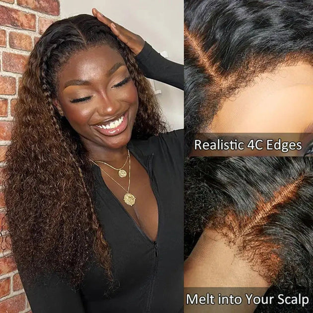 Beginner Hairstyles with 4C Edges Hairline Online For Sale – ashimaryhair