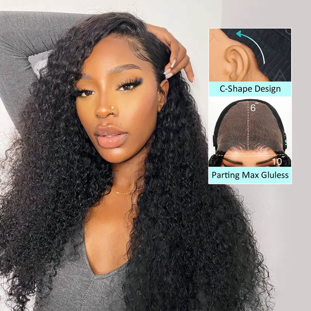 10x6 Pre Max Glueless Lace Wear Go Wig – Tagged "Kinky Curl Wig ...
