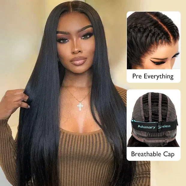 Breathable Pre-cut Lace Ready To Go Air Wigs - Ashimary Hair – Tagged ...