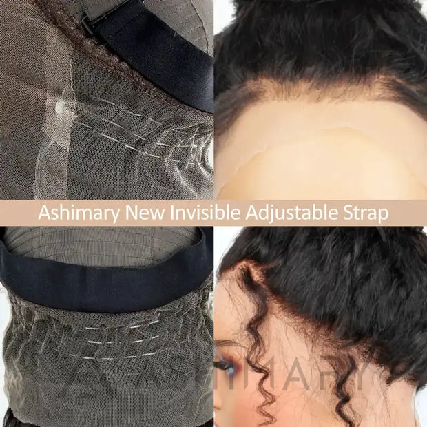 Flash Sale Invisi-Strap™ Snug Fit 360 HD Transparent Lace Wig Bleached ...