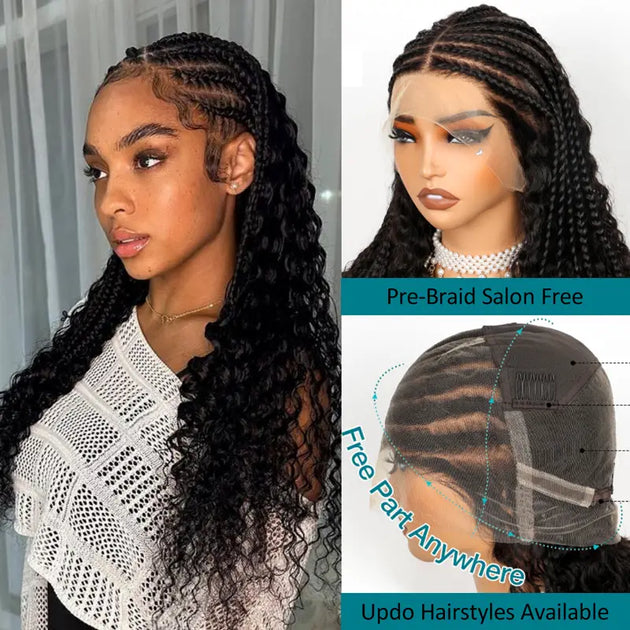 Full Lace Wig Deep Wave Human Hair Wigs Brazilian Hair-AshimaryHair.com ...