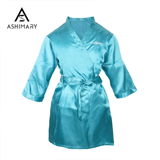 Ashimary High Quality Silk Night Robe – ashimaryhair