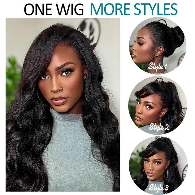 360 Body Wave Glueless Lace Wig with Invisi Drawstring – ashimaryhair