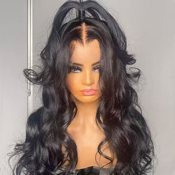 Body Wave Full Lace Wig Human Hair Wigs Brazilian Hair -AshimaryHair ...